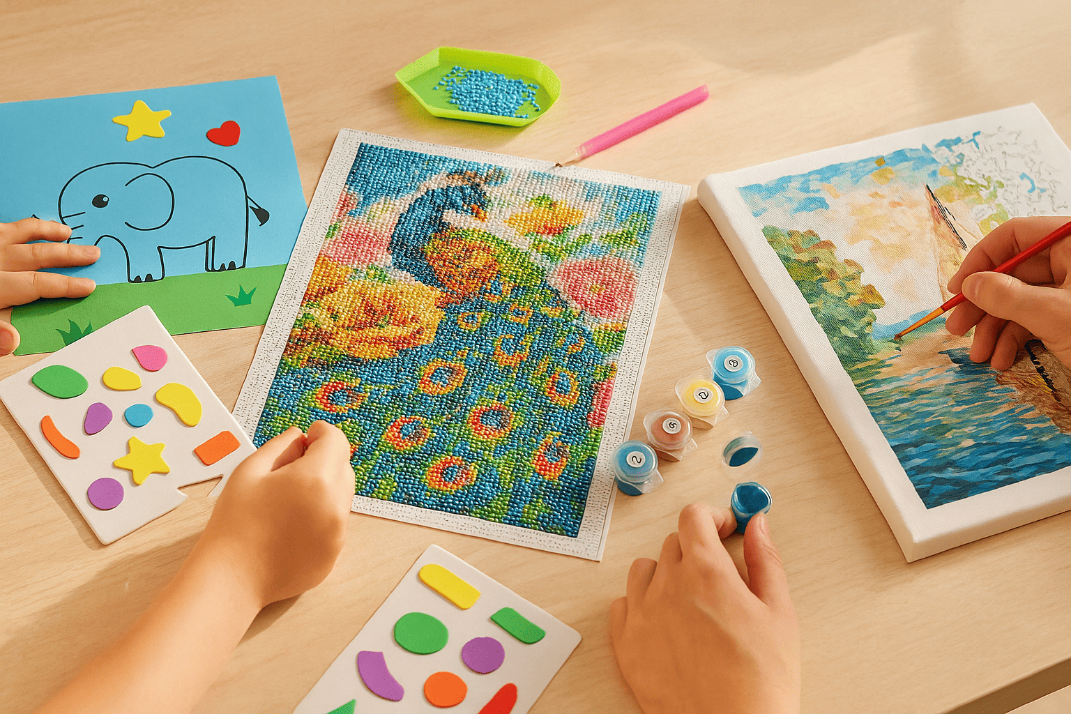 Kreativ starten leicht gemacht – Die besten Hobby-Sets