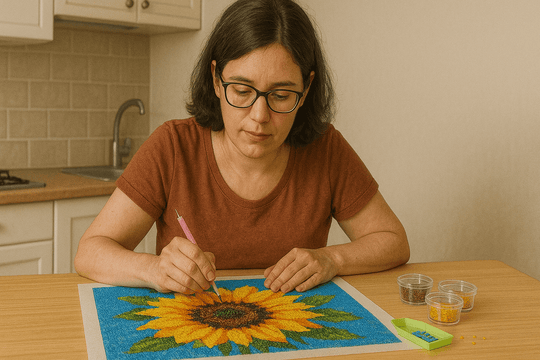 Diamond Painting LED-Lichtplatte: Besser sehen, entspannter malen