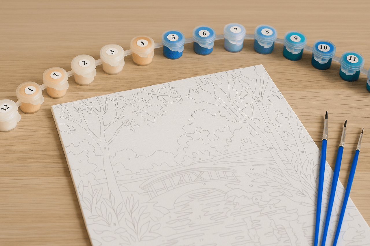 10 Tipps für Acrylmalerei für Anfänger | Malen nach Zahlen