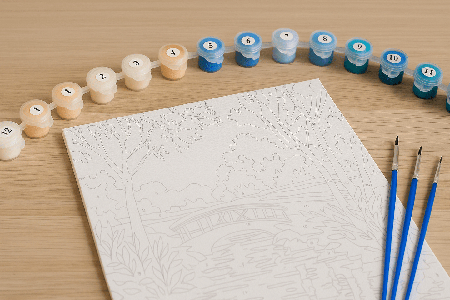 10 Tipps für Acrylmalerei für Anfänger | Malen nach Zahlen