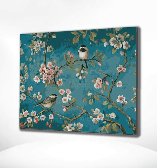 Malen nach Zahlen Vögel | Schnelle Lieferung